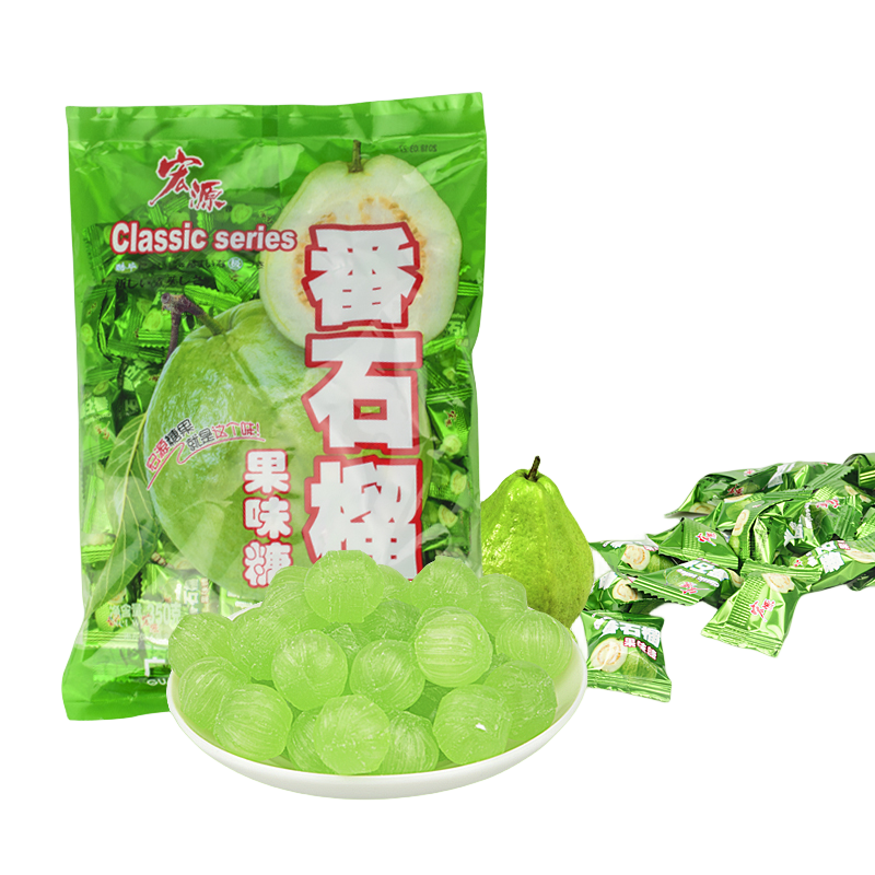 Hongyuan Guava Hard Candy 350g – Yumsbox