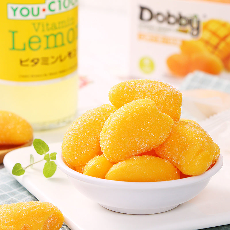 Dobby Chewable Mango Juice Gummy Candy 110g – Yumsbox