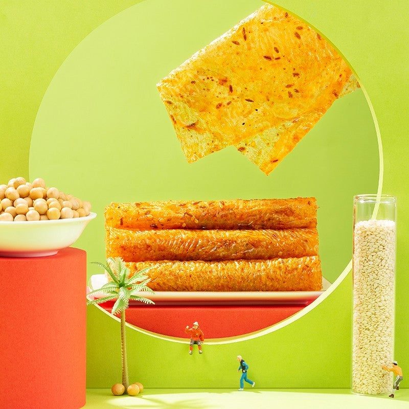 Genji Food Latiao Classic Spicy Beancurd Slice Spicy Strips 200g – Yumsbox